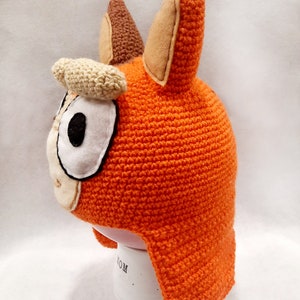 Sombrero De Ganchillo Inspirado En Chilli Heeler (bluey) Súper Lindo ...