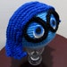 Super Cool Inside Out, SADNESS Inspired Knitted Hat, All Sizes - Etsy