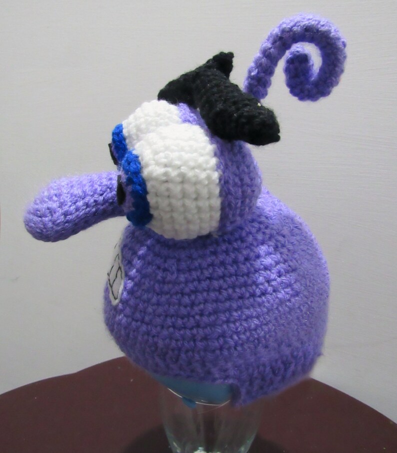 Super Cool Inside Out FEAR Inspired Knitted Hat All Sizes - Etsy