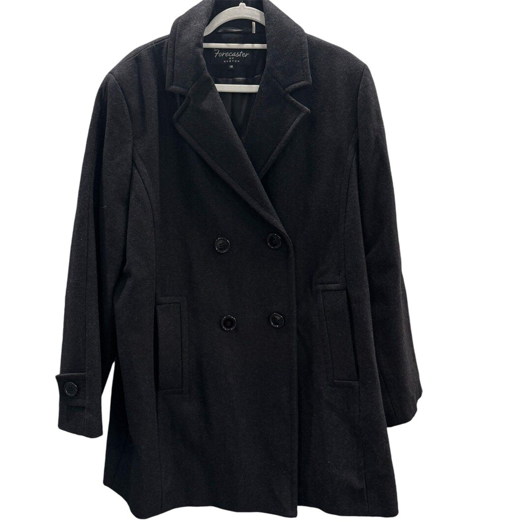 Vintage Warm Forecaster of Boston Winter Wool Blend Coat, Double ...