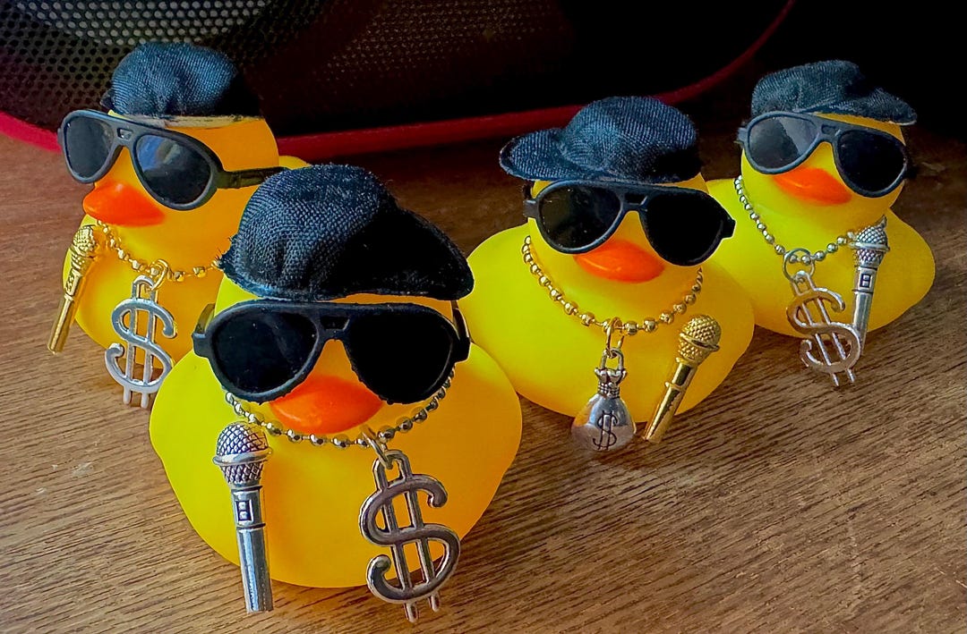 Rubber Duck Rapper - Etsy