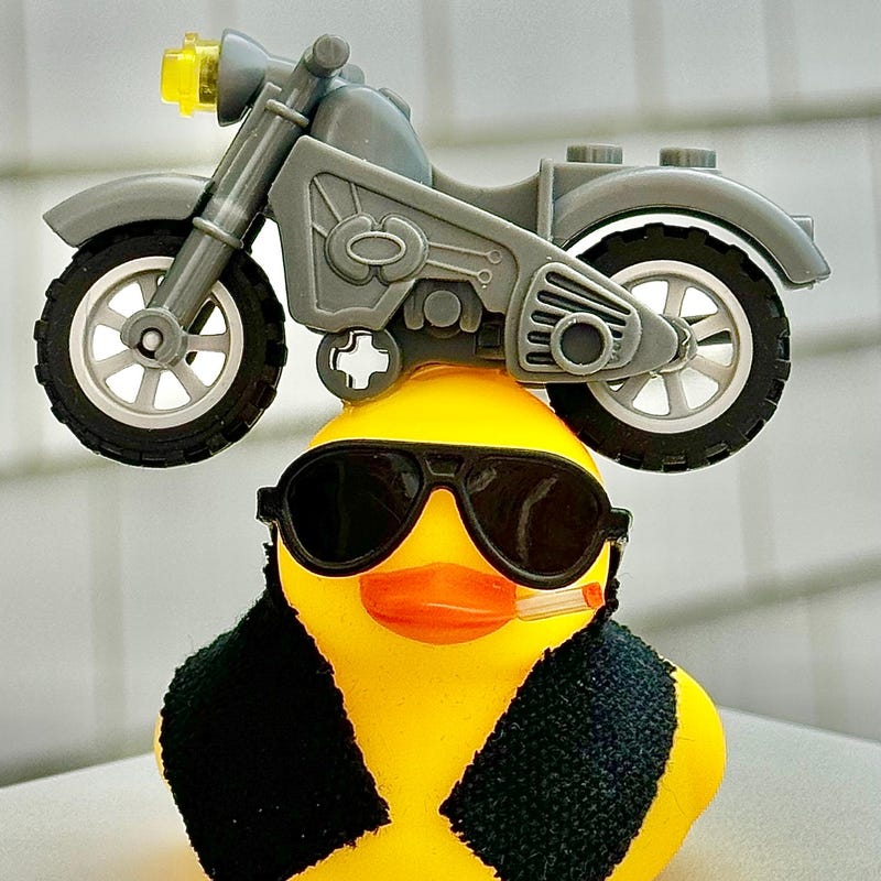 Harley Davidson Duck - Etsy