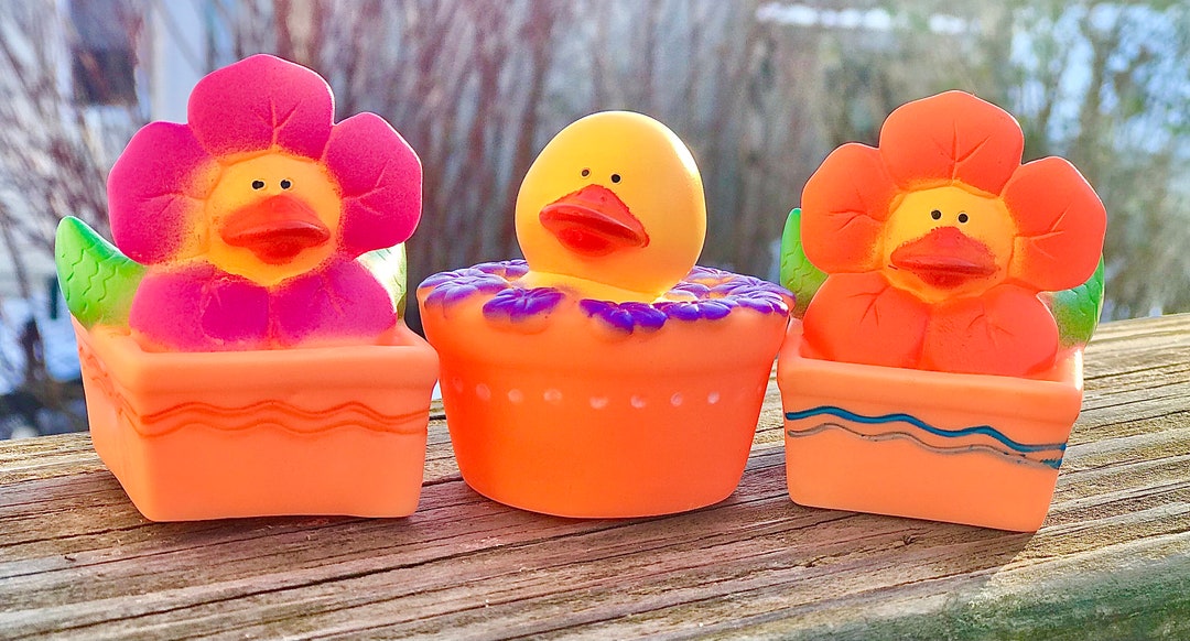 Rubber Duck Flowers - Etsy