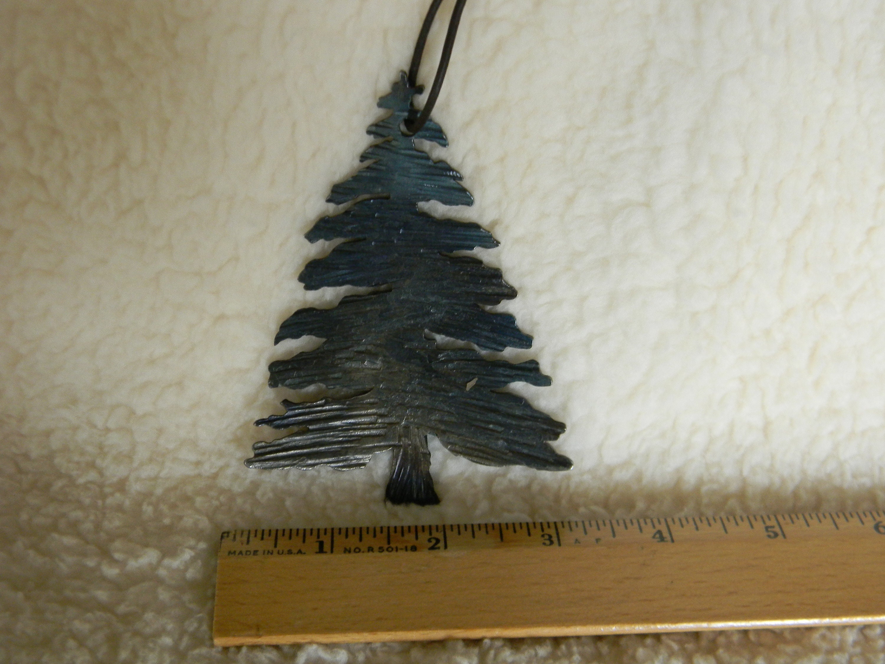 Hand Forged Christmas Ornament TREE - Etsy