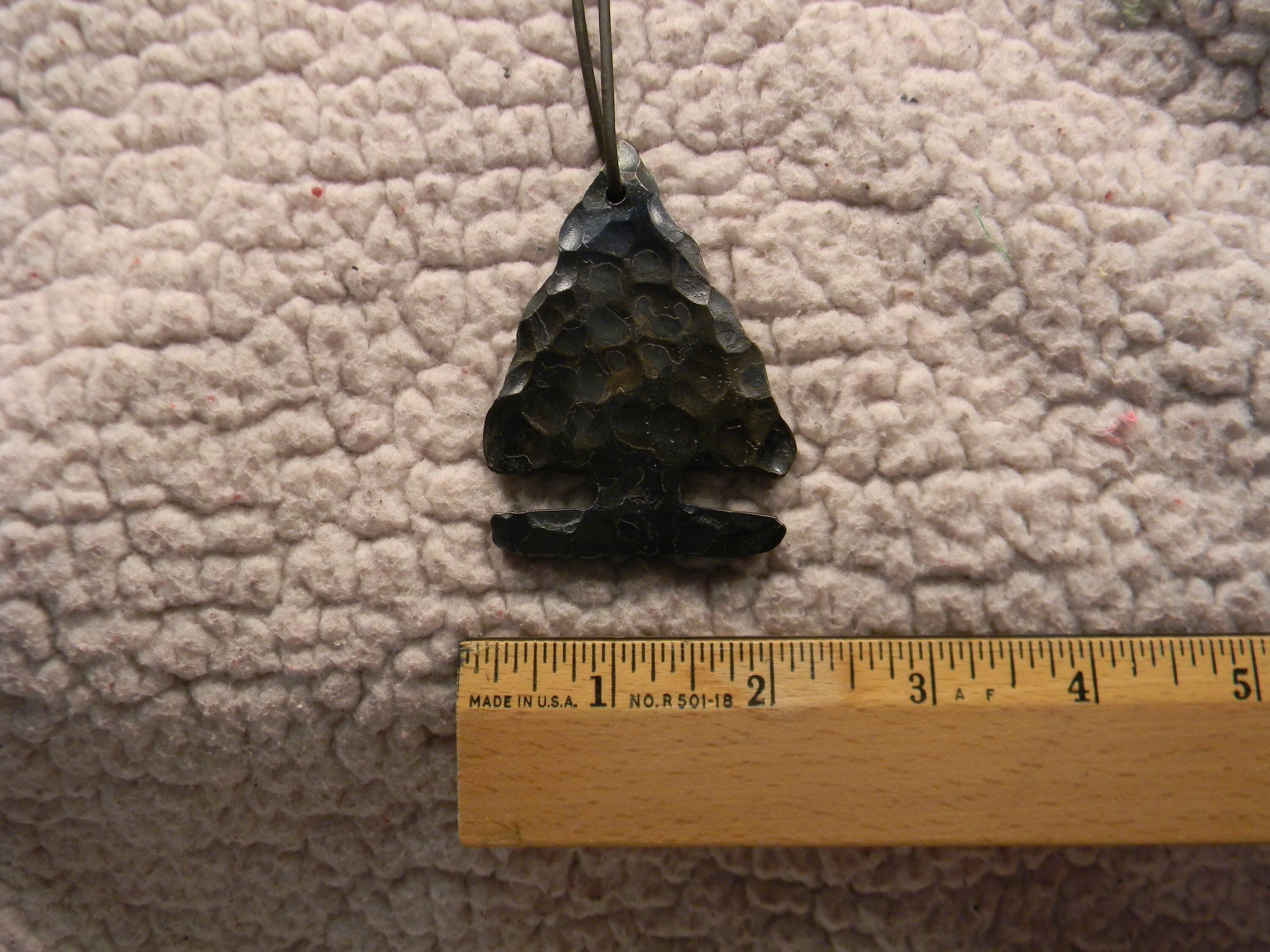 HANDFORGED CHRISTMAS ORNAMENT arrowhead - Etsy
