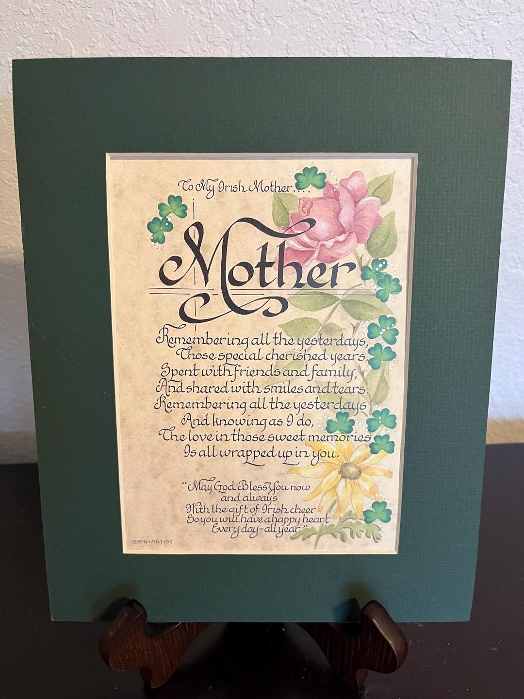 Print-irish Mother - Etsy