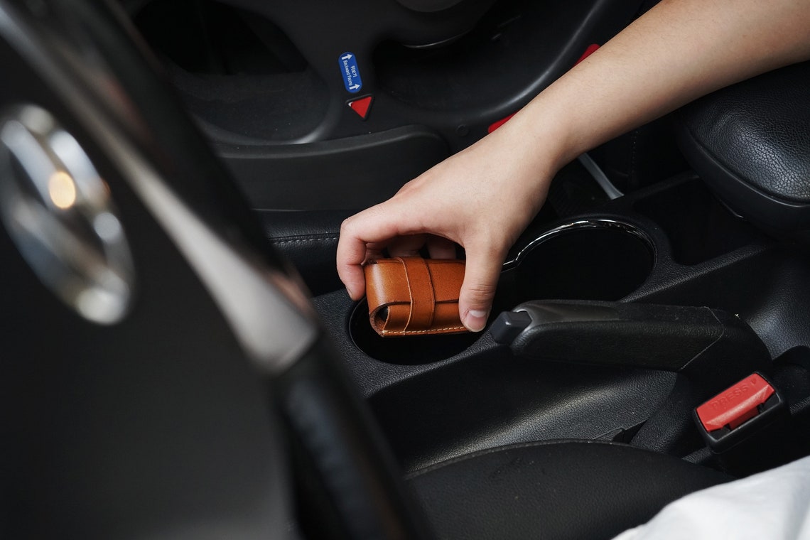 Leather Smart Key Pouch Leather Pouch Smart Key Holder 7700 - Etsy