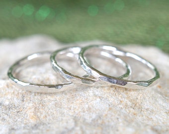 Fine Silver Ring - Etsy