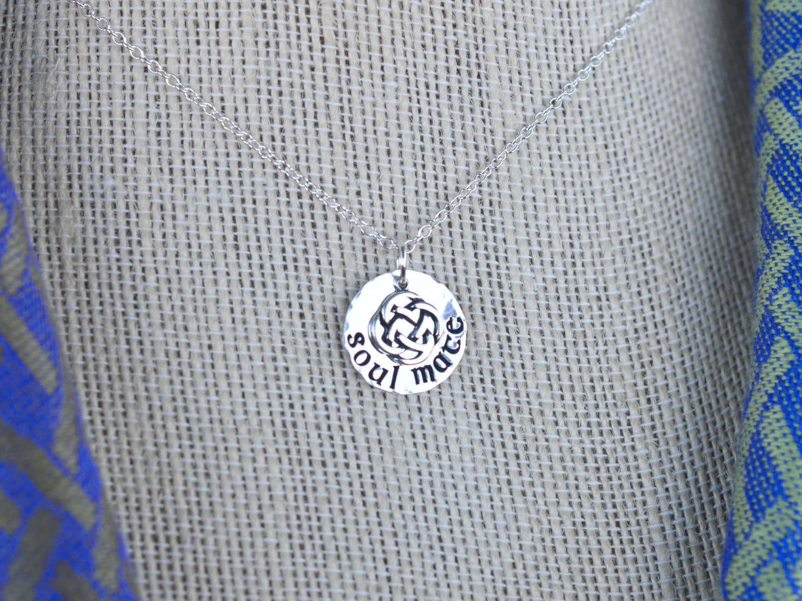 Soul Mate Eternal Love Sterling Silver Necklace - Etsy