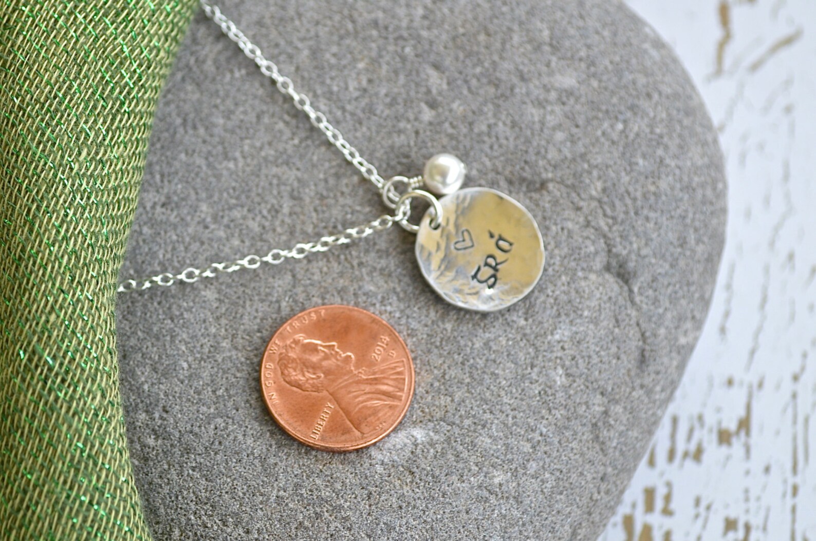 Love (in Gaelic) Grá Necklace in Sterling Silver With Birthstone or ...