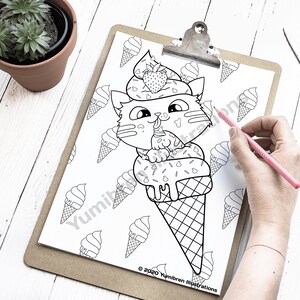 Feline Fun: Whimsical Kitty Coloring Pages for Kids and Cat Lovers - Etsy
