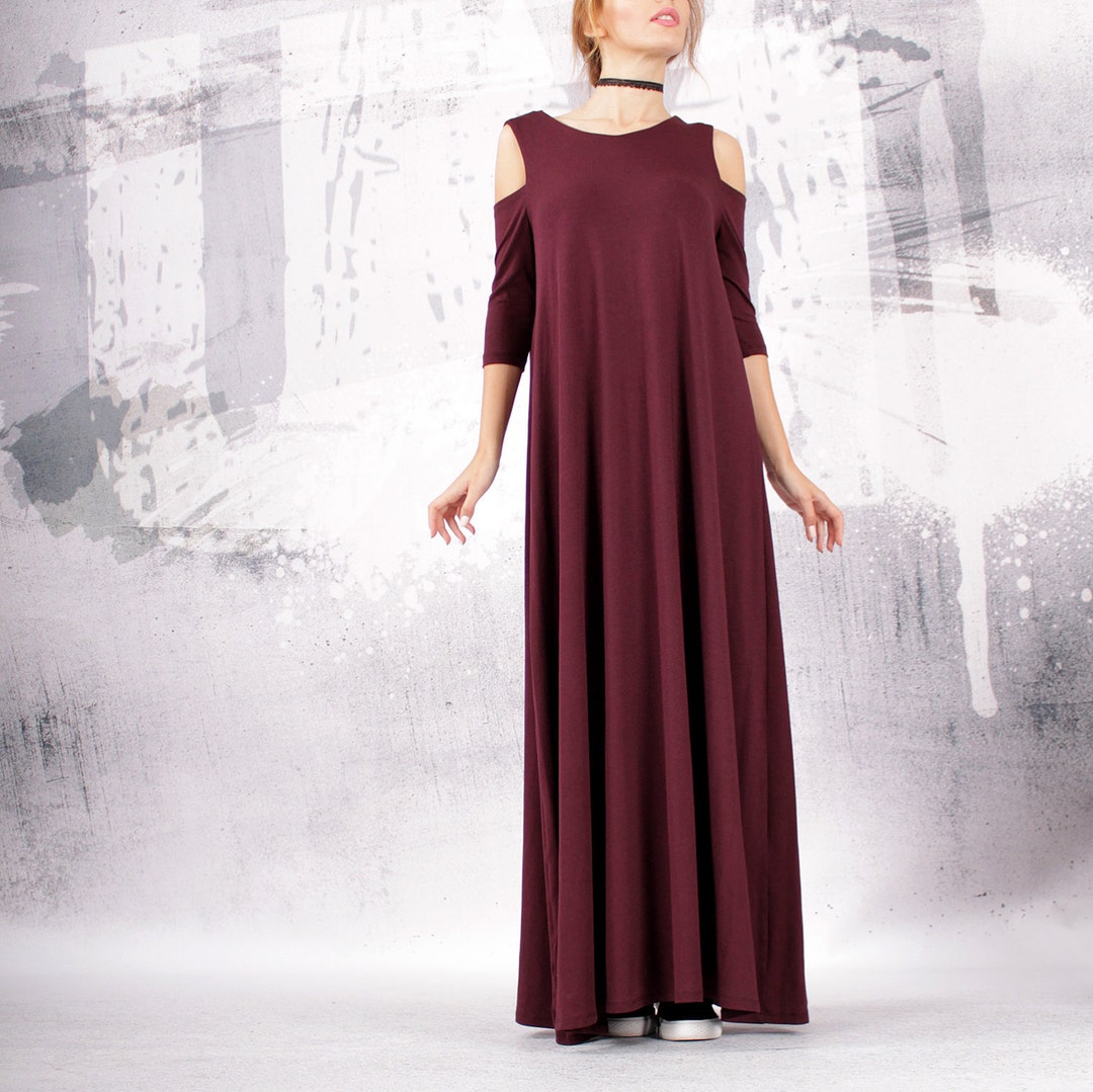 Long Dress, Long Party Dress, A Line Long Dress, Maxi Dress, Bare ...
