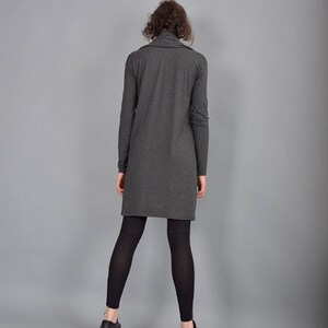 Gray Tunic. Wrap Tunic. Wide Collar Tunic. Tunic Plus Size. Tunic ...