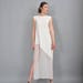 Tunic Dress, Ivory Sheer Dress, Long Asymmetrical Tunic,white Tunic ...
