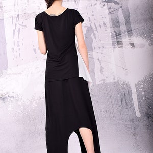 Tunic, Asymmetrical Tunic, Plus Size Tunic, Oversized Tunic, Black ...