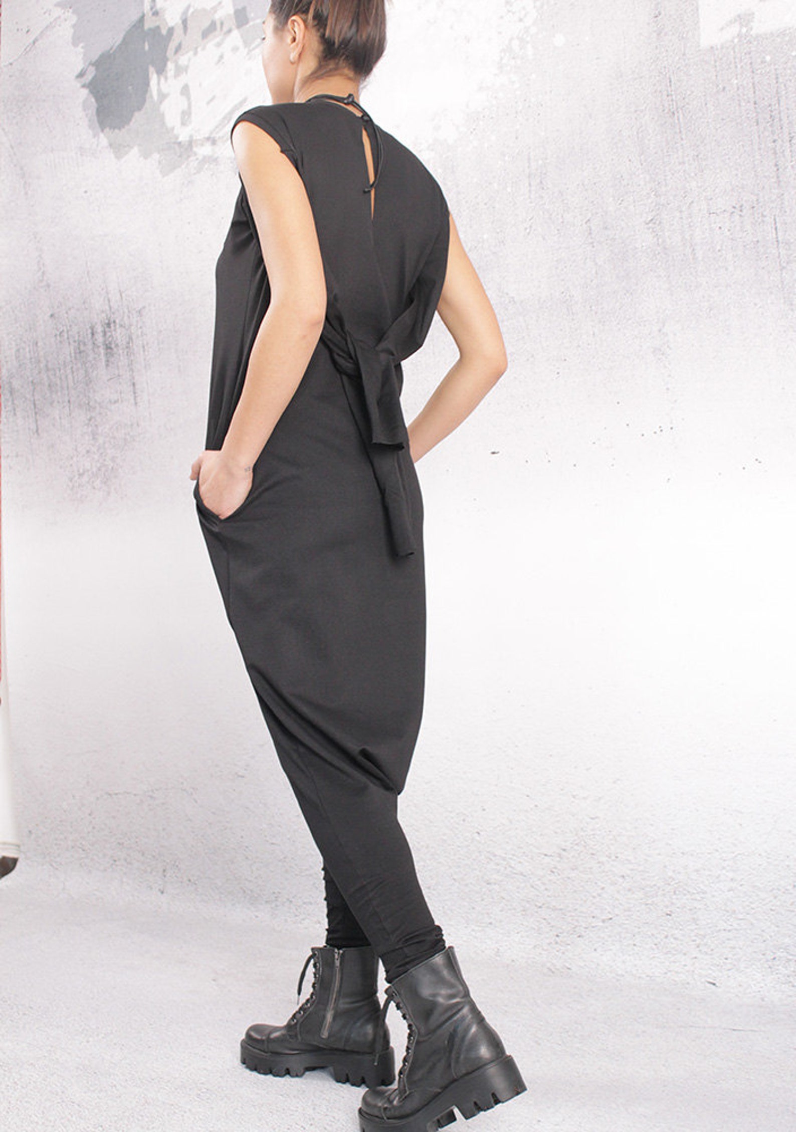 Jump Suit Plus Size Jump Suit Over Sized Jump Suit Black - Etsy