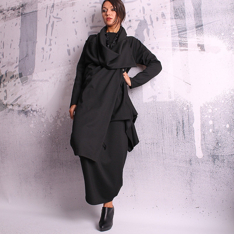 Asymmetric Jacket - Etsy