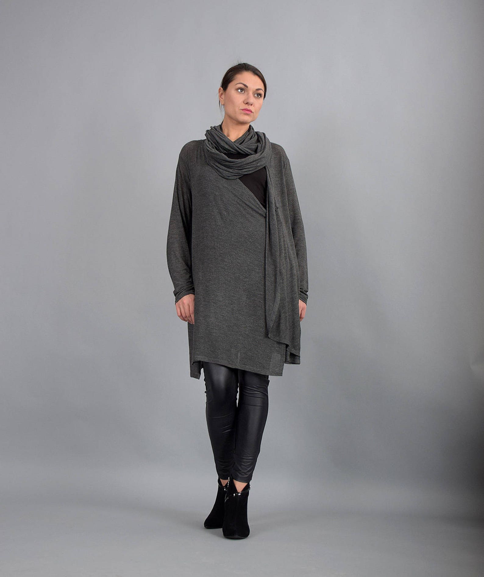 Knit Tunic Dress Women Tunic Vest Knit Sheer Tunic Knit - Etsy