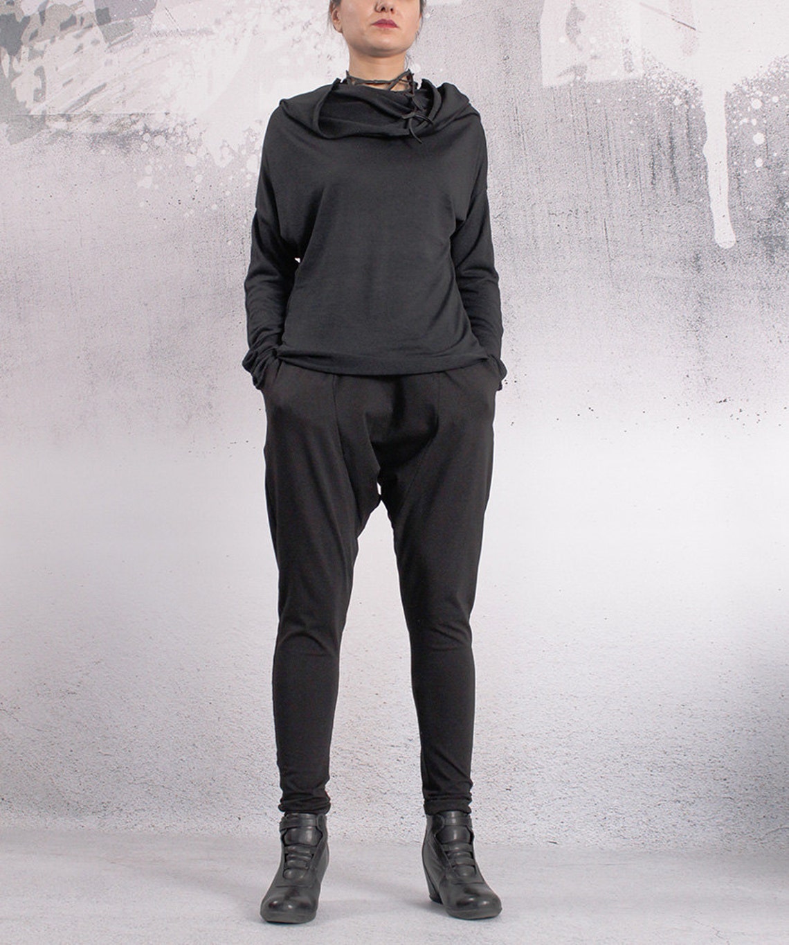 Tunic Reversible White Tunic Top Loose Dress Loose Tunic | Etsy