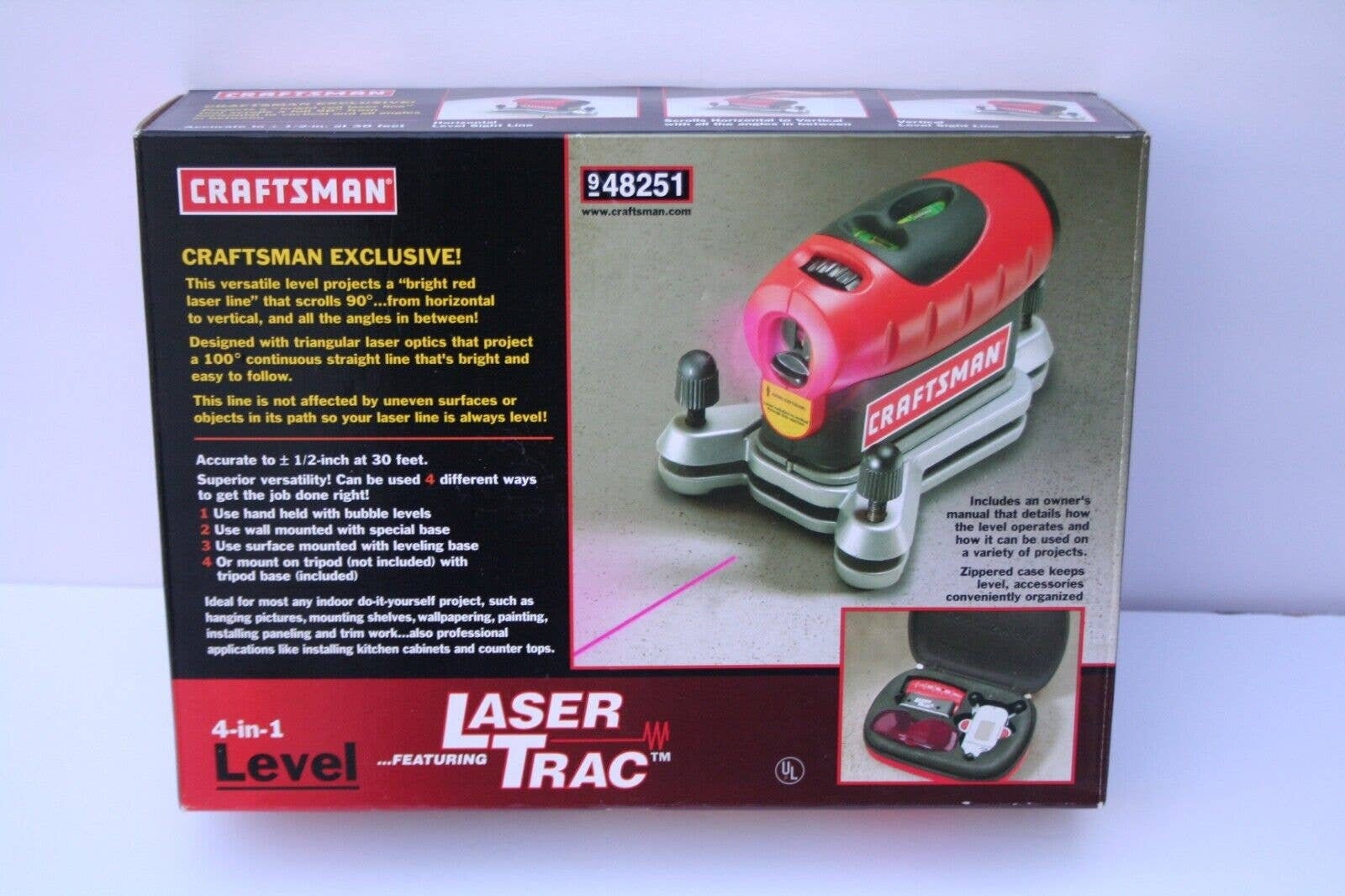 Craftsman Laser Trac Level Manual
