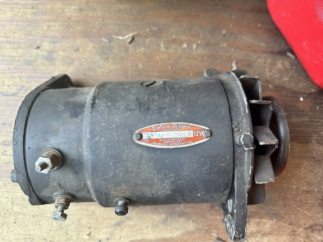 Vintage Delco Remy 12 Volt Generator - Etsy