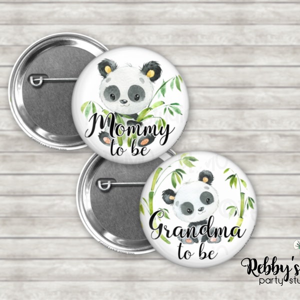 Baby Shower Buttons - Etsy