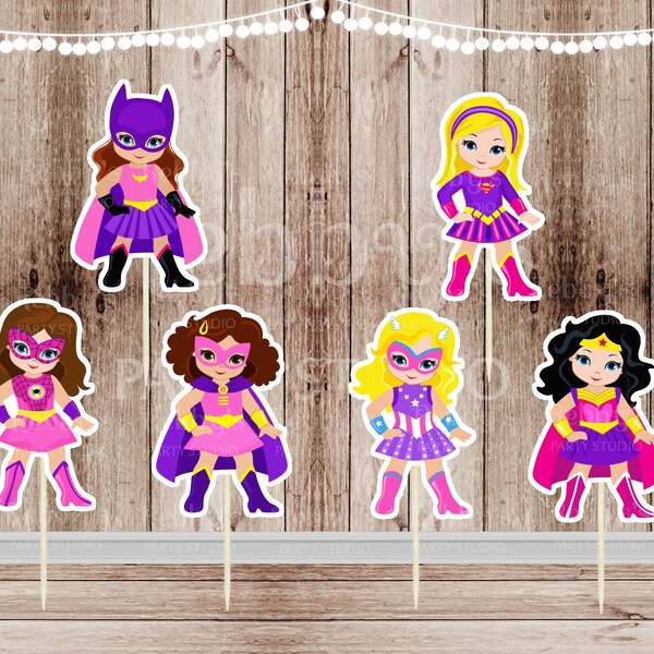 Pink Superhero - Etsy