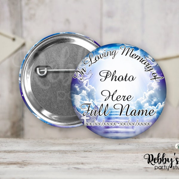 Stairway Memorial Buttons - Etsy