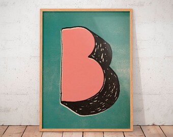 Letter B Home Decor - Etsy