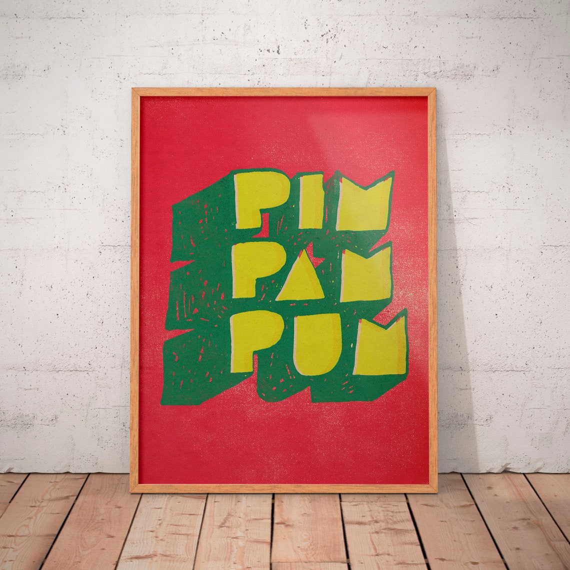 POSTER PIM PAM Printable Art Instant Download Motivational - Etsy UK