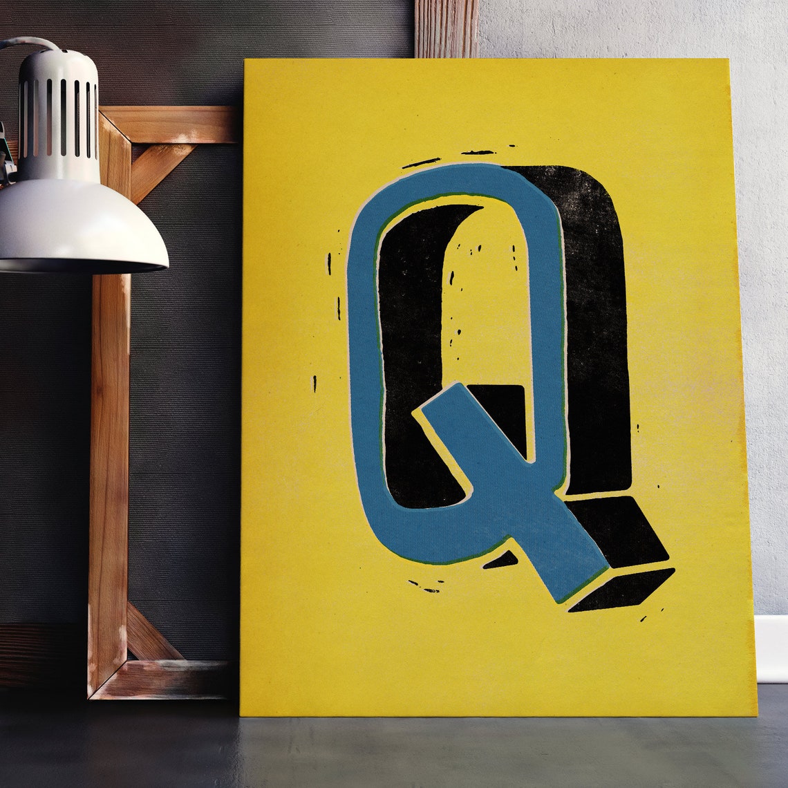 POSTER LETTER Q Printable Art Instant Download Motivational - Etsy Canada
