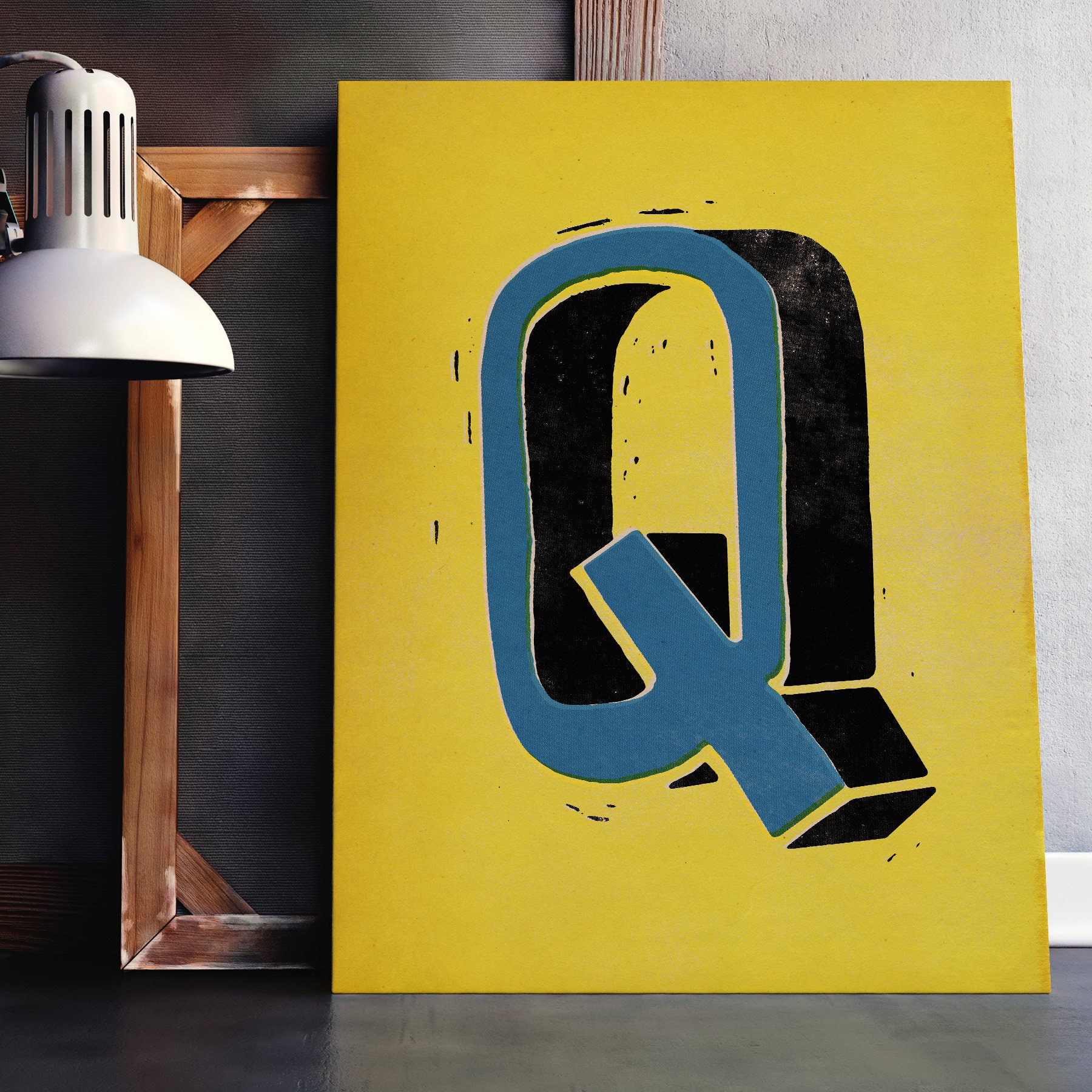 POSTER LETTER Q Printable Art Instant Download Motivational - Etsy Canada