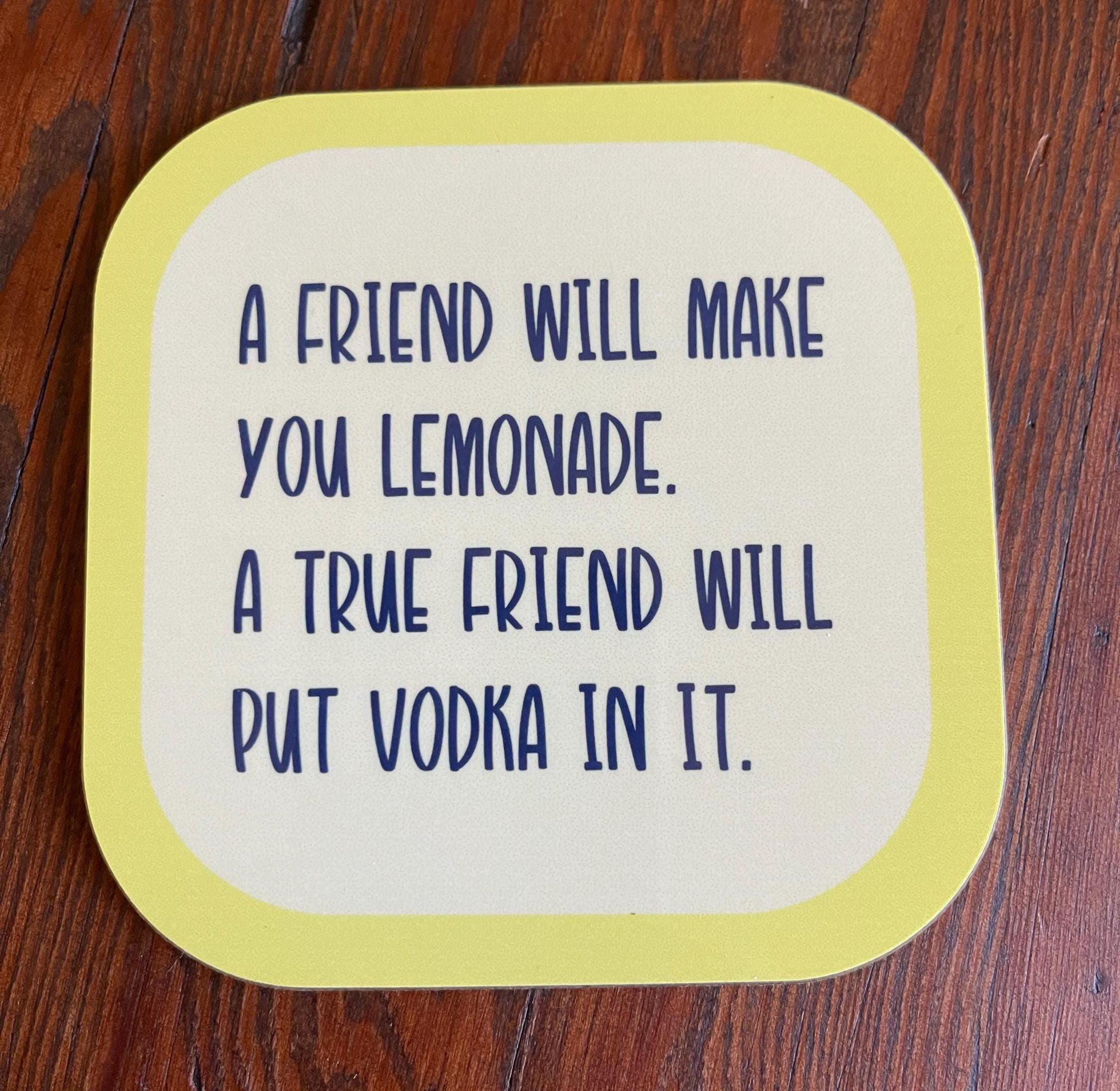 Fun Birthday Party Favor | Funny Drink Coasters | Age-less Coasters ...