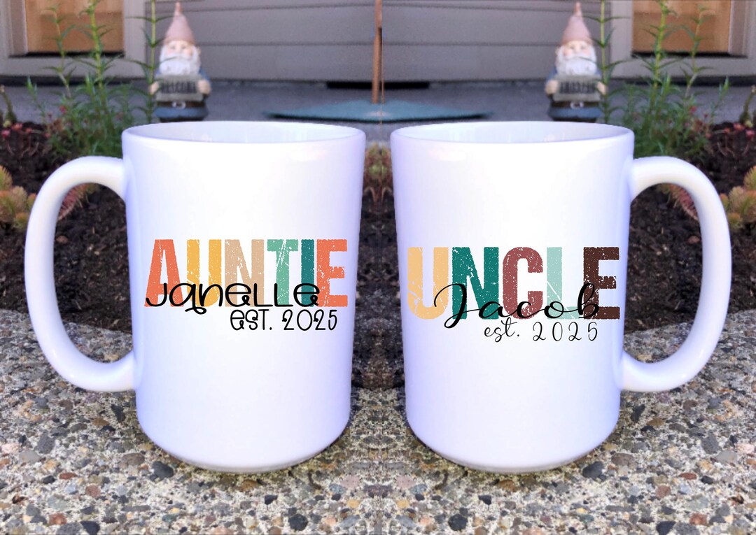 Personalized Ceramic Mug | Custom Photo And/or Text, 11oz or Large 15oz ...