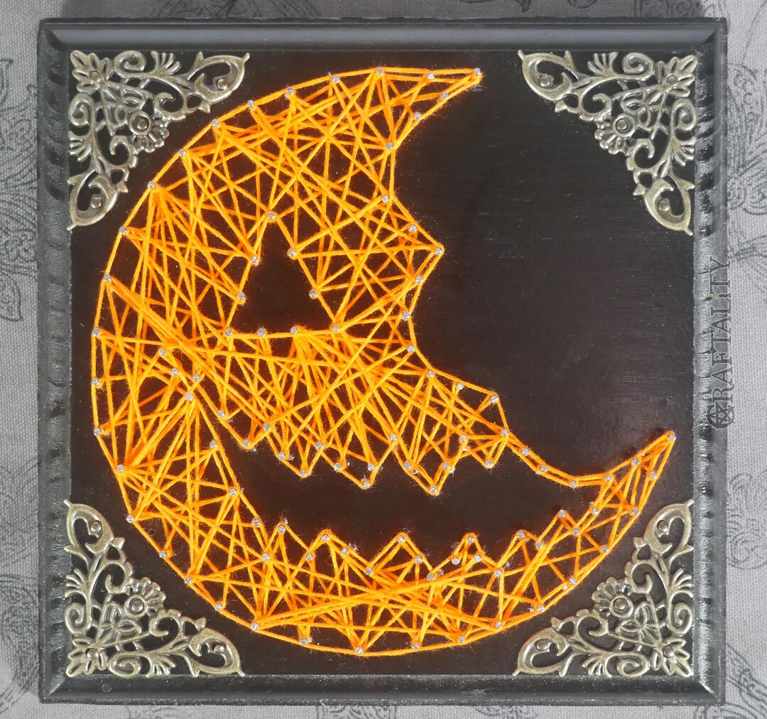 Trick R Treat String Art Plaque 7x7 - Etsy