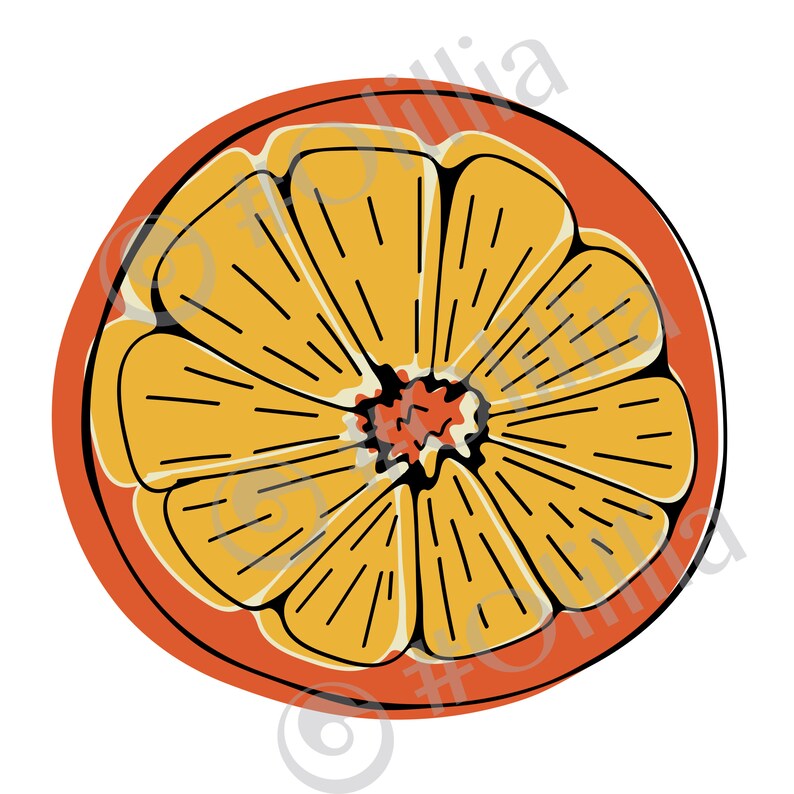 8 Sexy Orange Vector Graphics Pack Erotic Graphics Etsy