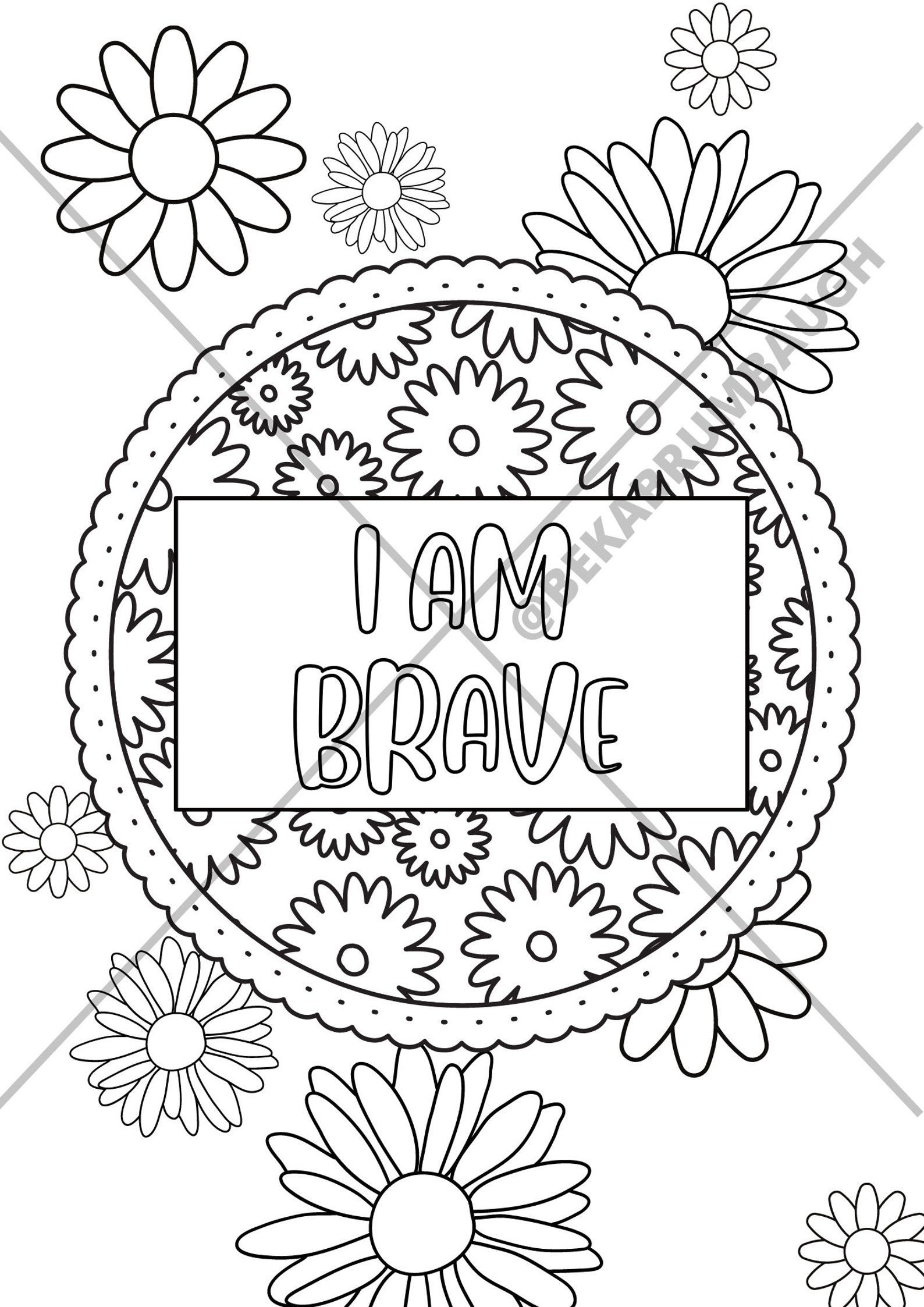 Coloring Book-digital Download | Kids Activities | Encouraging Coloring ...