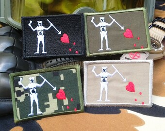 Cool Jolly Roger Tactical Pirate Flag Embroidered Morale Patch | Etsy