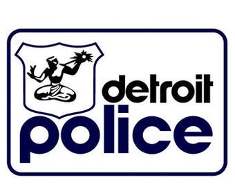 Detroit police | Etsy