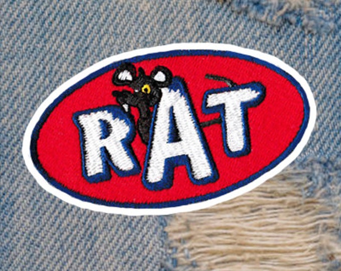 RAT Rat Rod Hot Rod Patch Badge Auto Old Car Classic Car 9cm - Etsy
