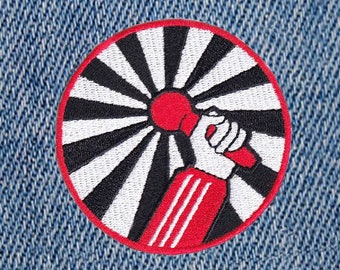 Microphone Patch | Etsy