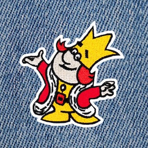 Cute Style King Patch 8cm Applique - Etsy