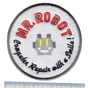 Round Mr. Robot Fsociety Morale Patch for Trucker Hat or Shirt Jacket ...