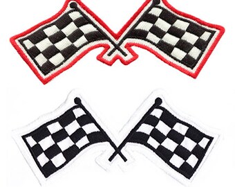 Checkered flag fabric | Etsy