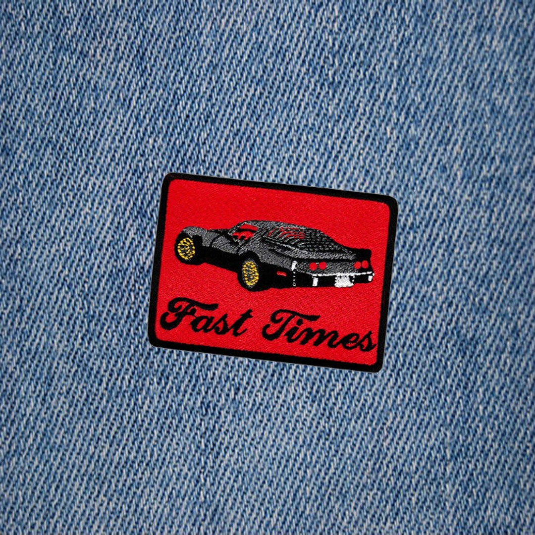 Awesome Vintage Style 70's Patch "fast Times" "keep on Truckin" Sports ...
