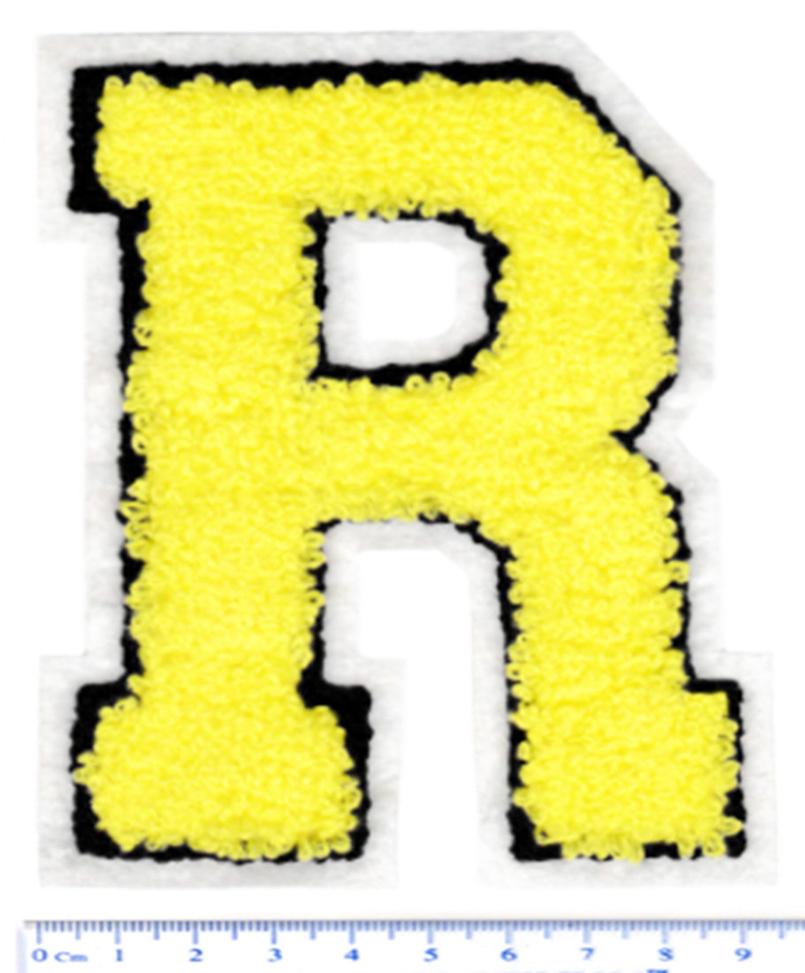 Large Chenille Yellow Letter r Patch 11.5cm Ruby - Etsy
