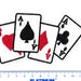 Vintage Style 4 Aces Poker Playing Card Patch 12cm - Etsy