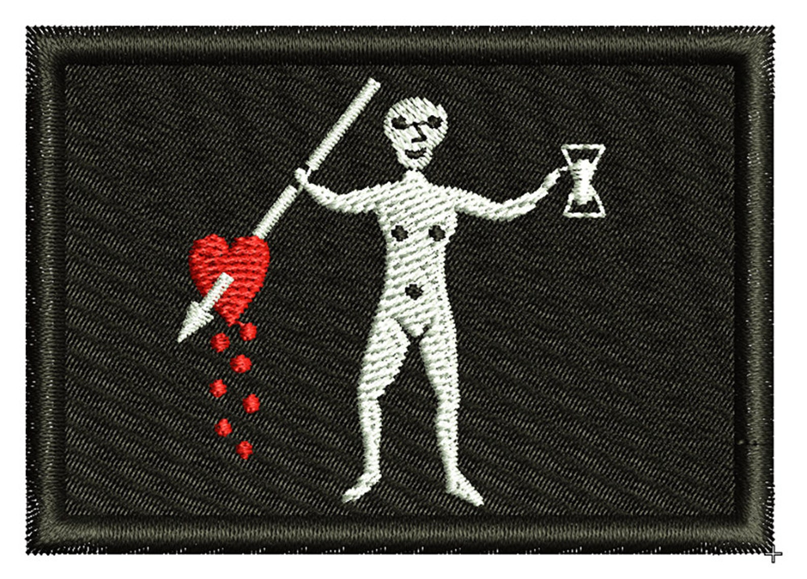 John Quelch Tactical Pirate Flag Embroidered Morale Patch - Etsy