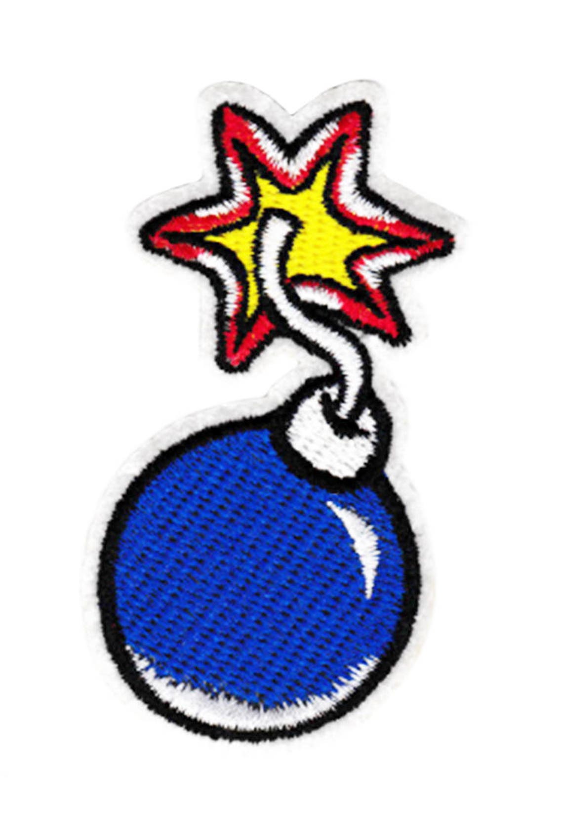 Cute Bomb Style Iron on Patch Applique 2 to Choose From - Etsy