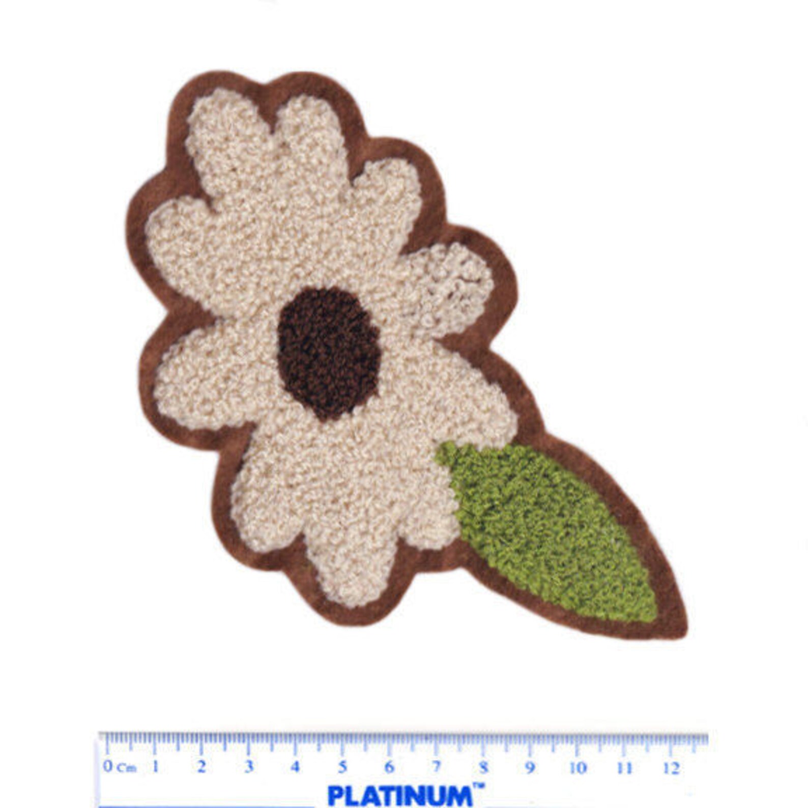 Large & Cute Chenille Hippie Flower Power Patch 15cm Applique | Etsy